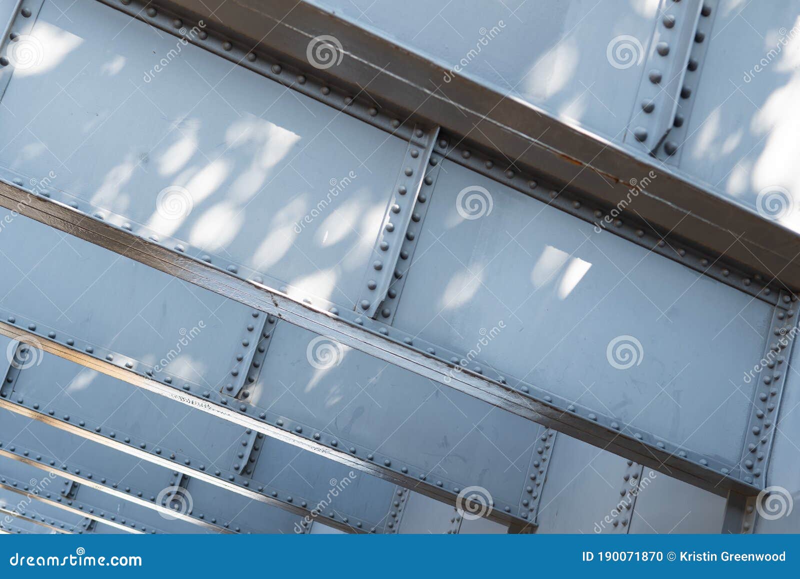Blue Metal Frame Background Template Stock Photo - Image of metal ...
