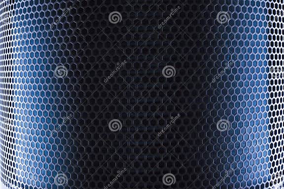 Blue Metal Mesh stock image. Image of meshed, blue, material - 19844221