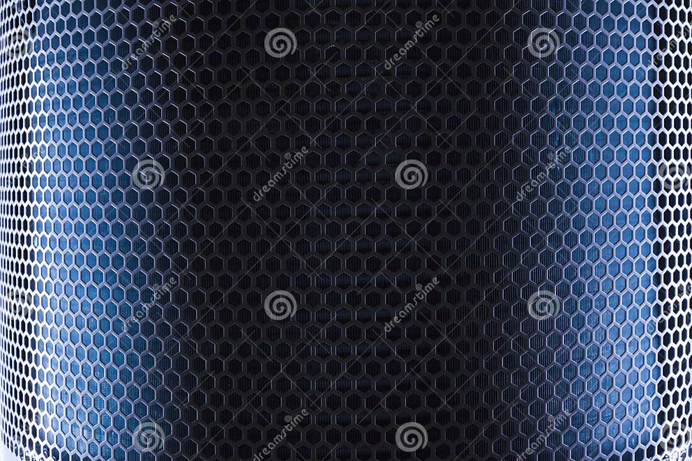 Blue Metal Mesh stock image. Image of meshed, blue, material - 19844221