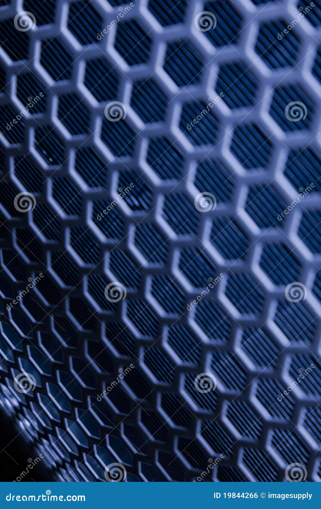 Blue Metal Mesh stock photo. Image of blue, metal, material - 19844266