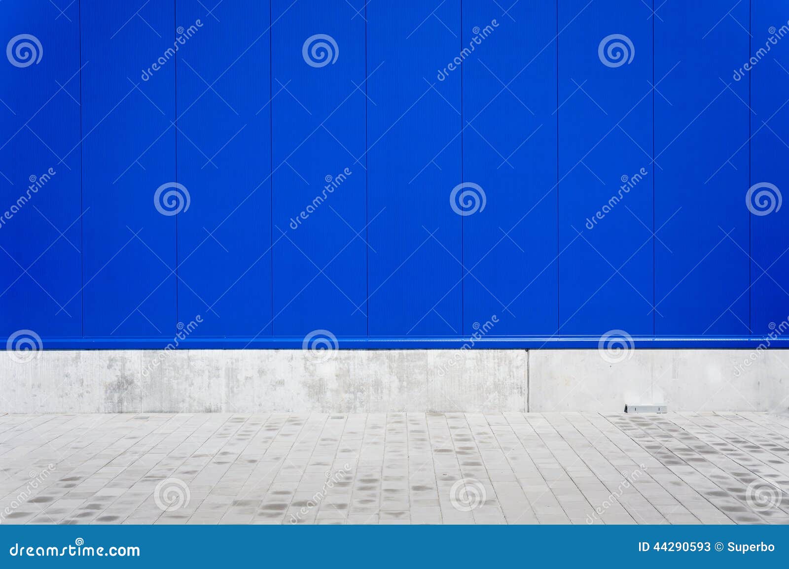 Blue Metal Panel Wall Background Stock Image - Image of panel, metallic ...