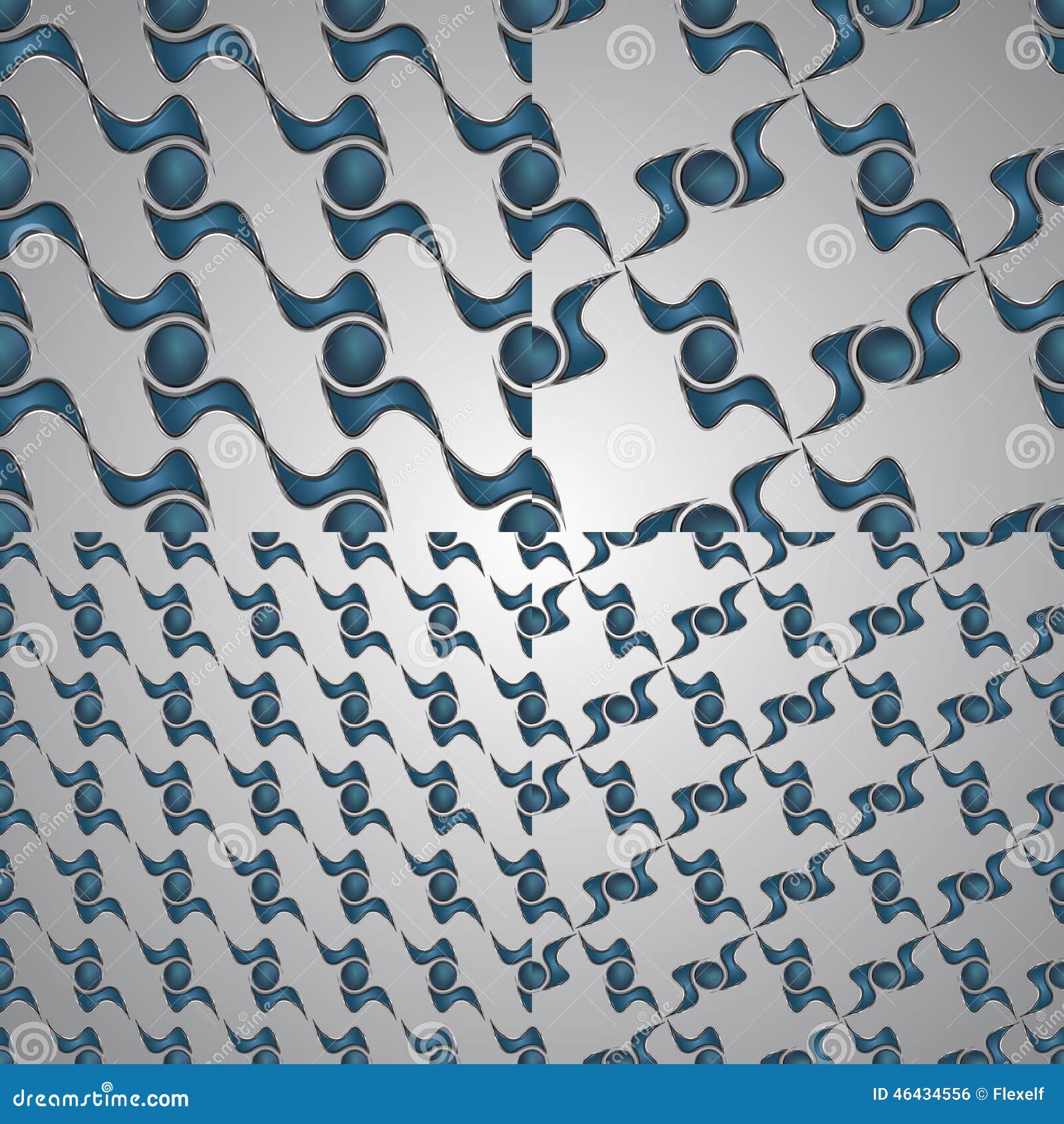 Blue metal pattern stock vector. Illustration of hard - 46434556