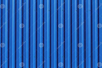 Blue Metal Siding Wall Texture Stock Image - Image of side, exterior ...