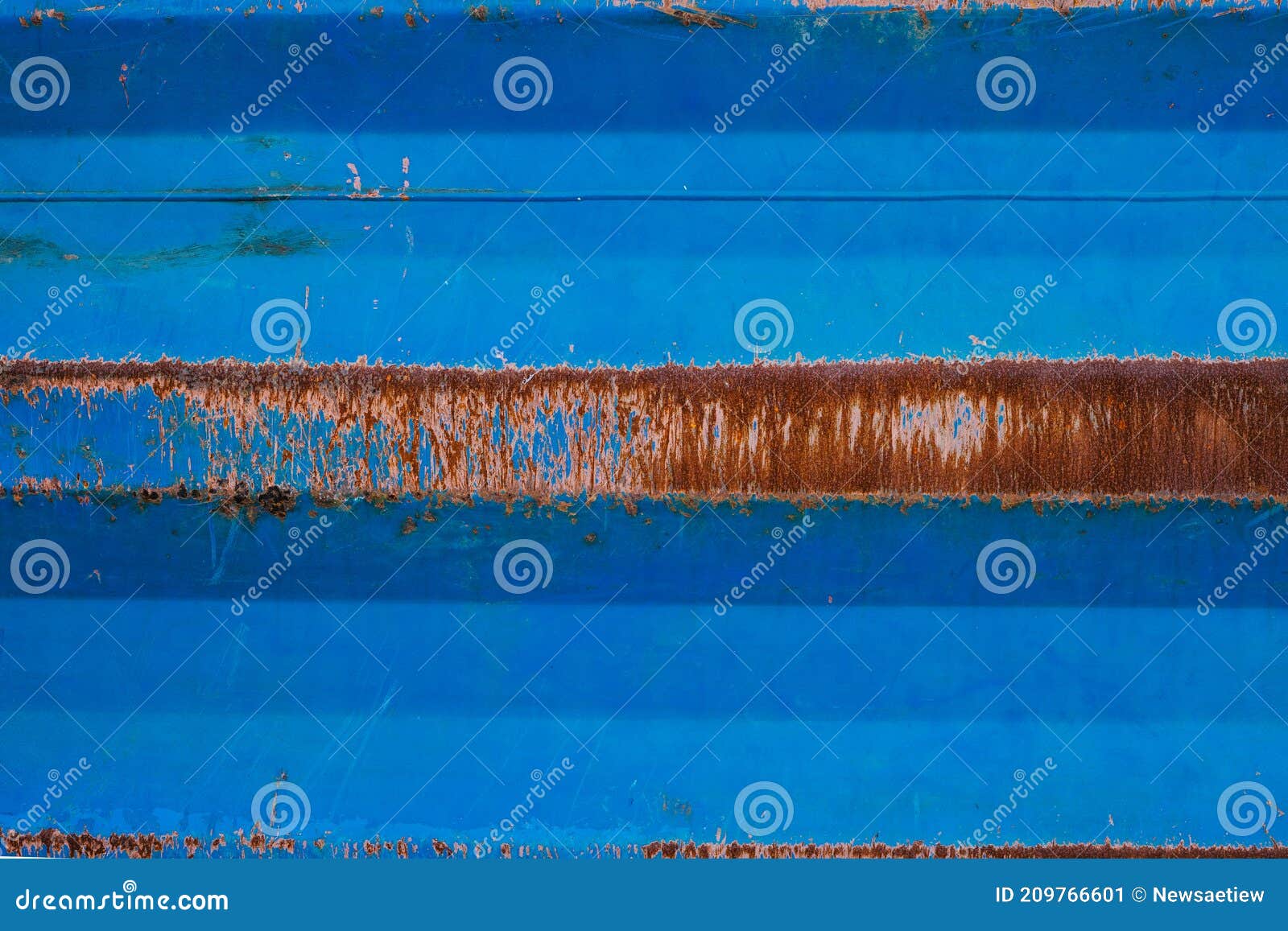 Blue Metal Texture and Abstract Background. Stock Image - Image of ...