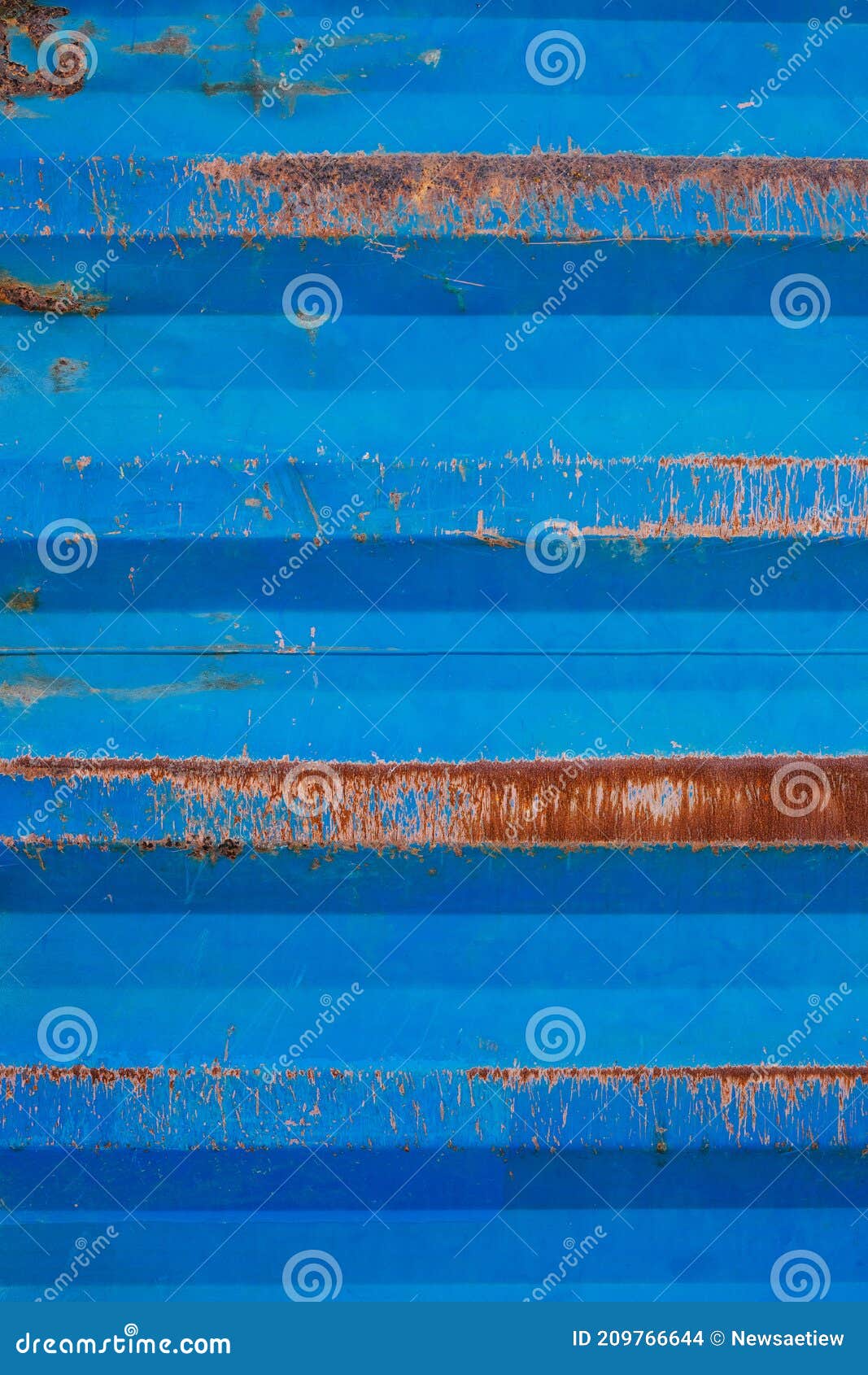 Blue Metal Texture and Abstract Background. Stock Photo - Image of ...