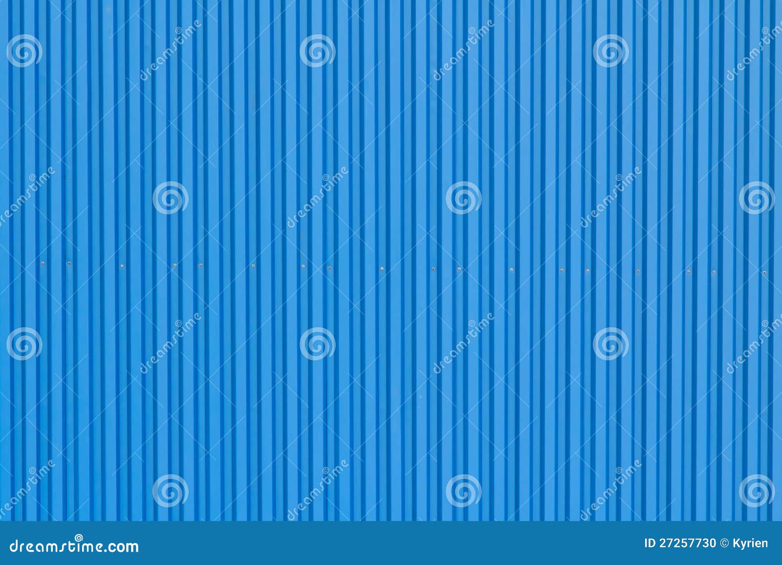 Blue metal wall stock photo. Image of plates, metal, rows - 27257730