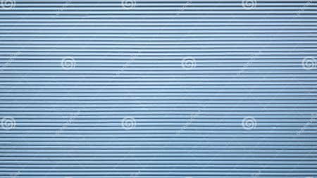 Blue Metall Roller Shutter Texture Background Stock Photo - Image of ...