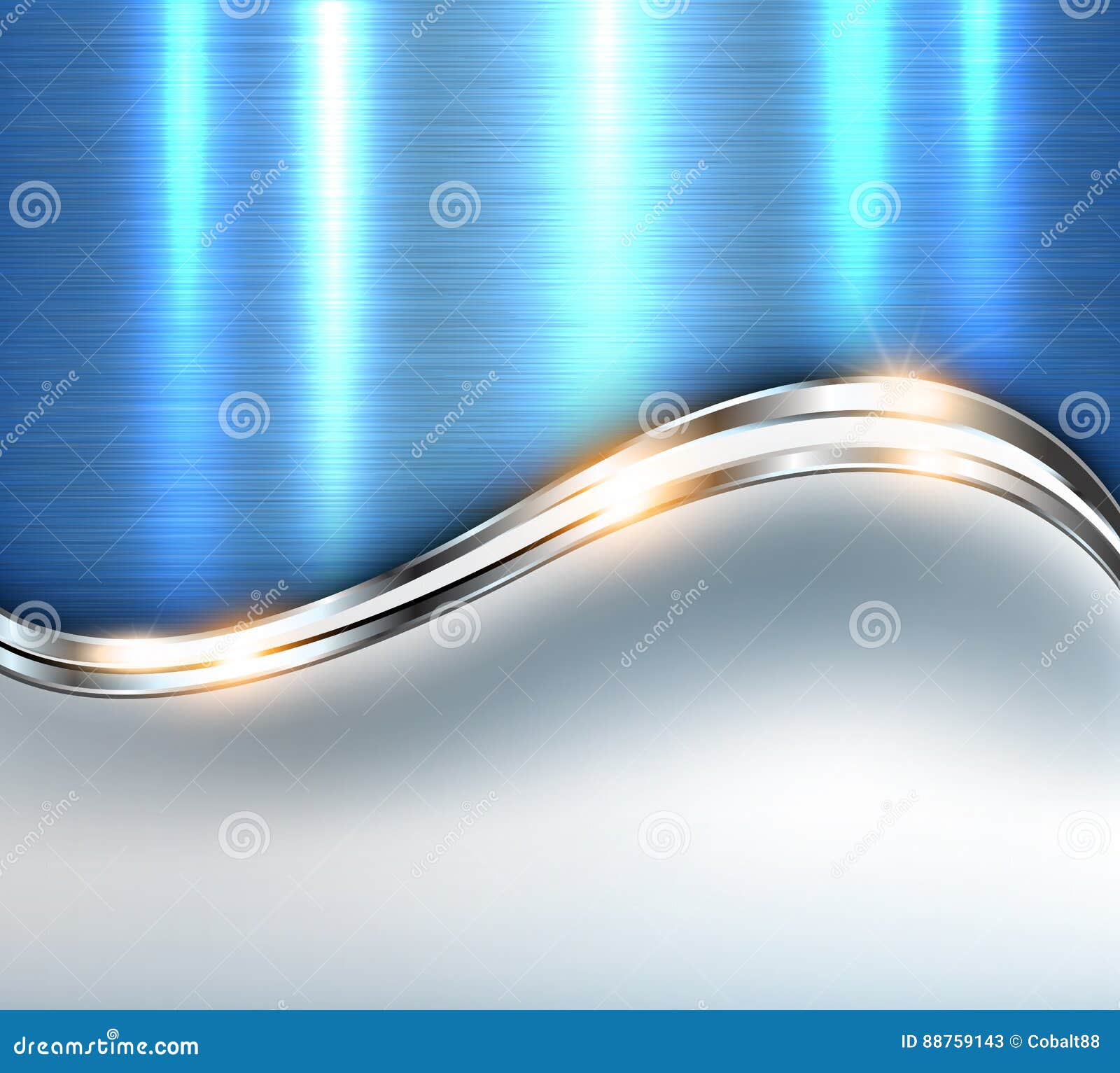 Red And Blue Metallic Perforated Technology Background Vector ...