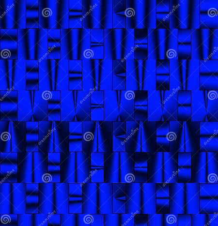Blue metallic pattern stock illustration. Illustration of pattern - 6345707