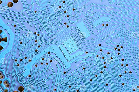 Blue microchip texture stock image. Image of electronic - 112555571
