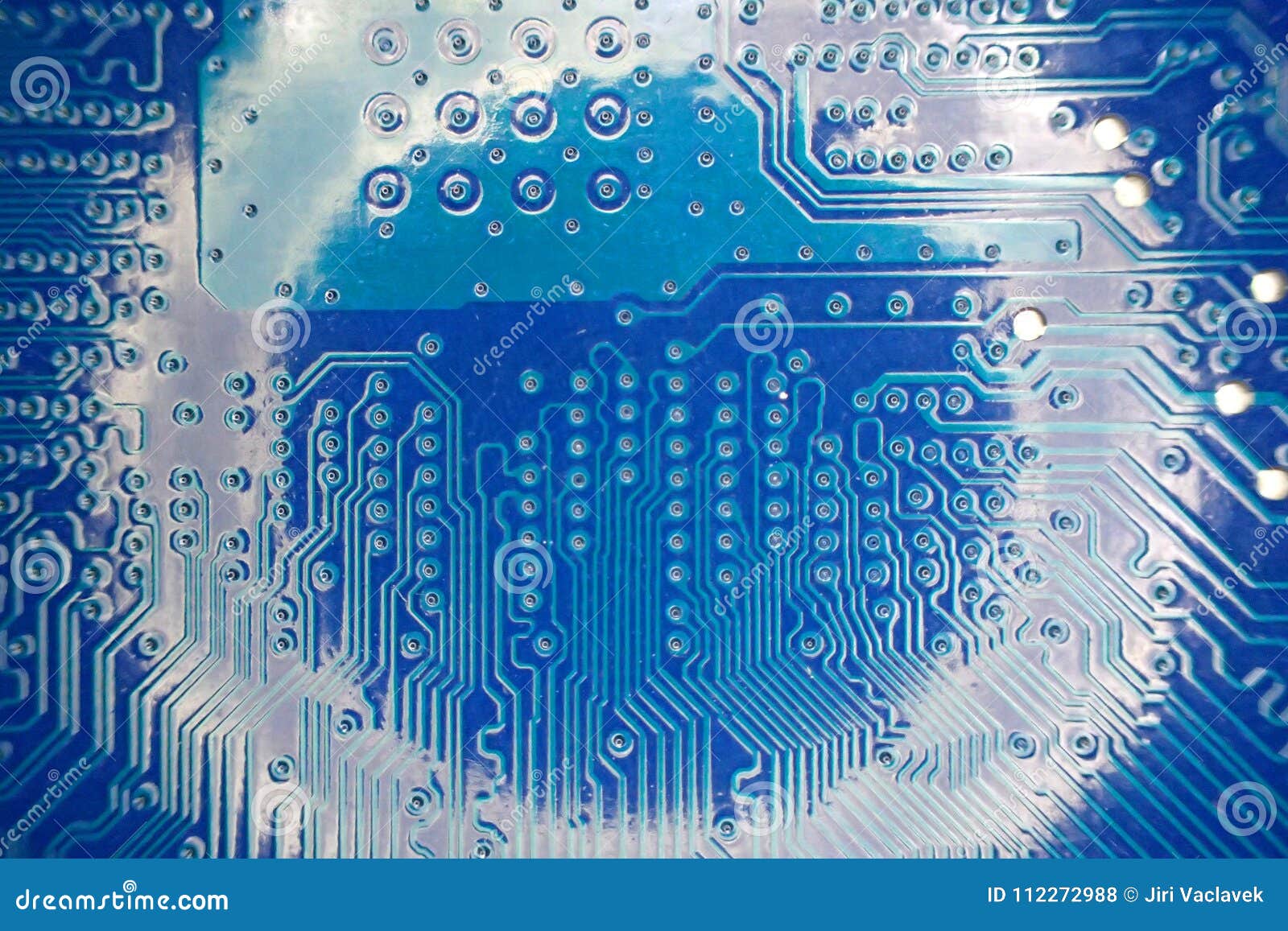 Blue microchip texture stock photo. Image of board, information - 112272988