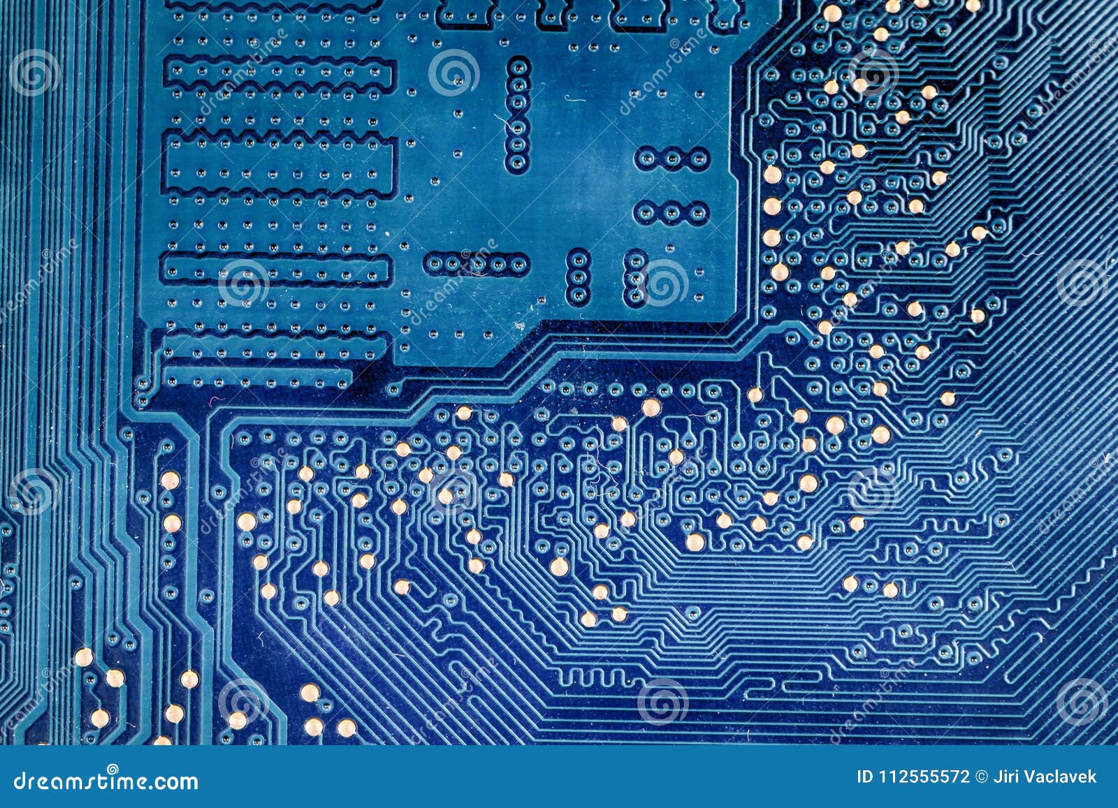 Blue microchip texture stock photo. Image of motherboard - 112555572