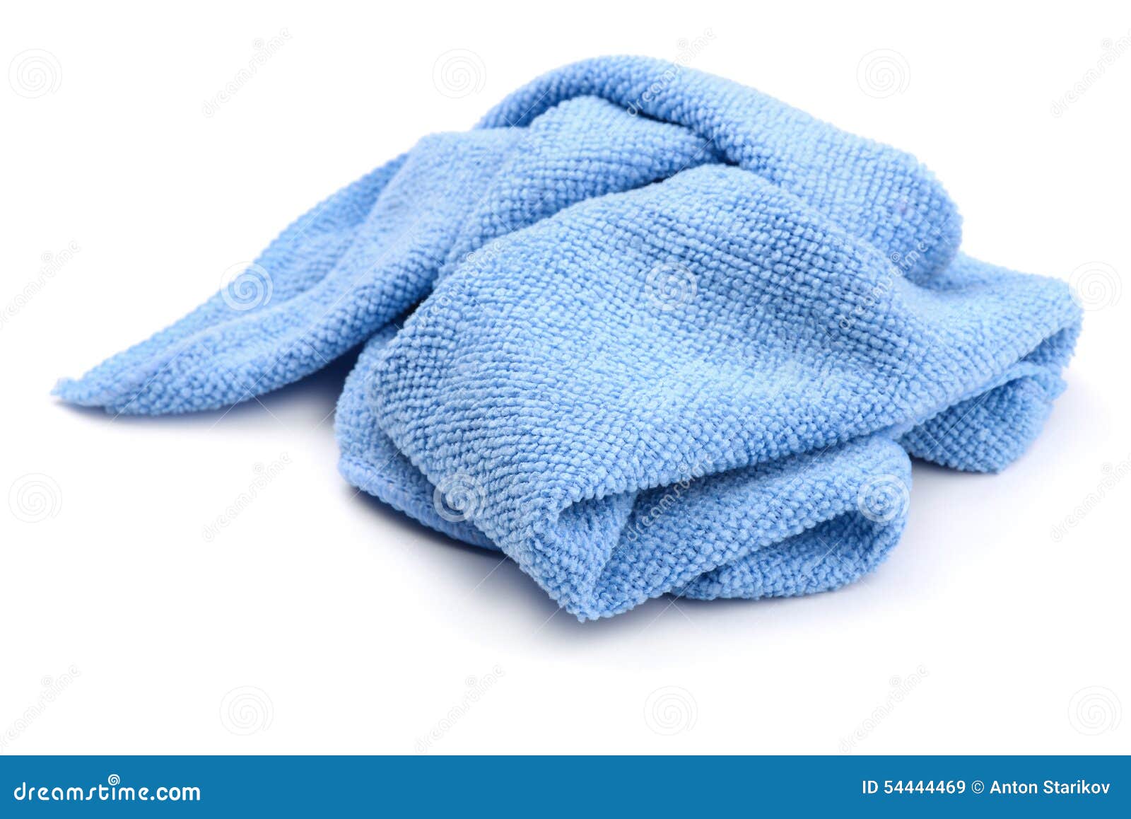 Blue microfiber cloth stock image. Image of cleaner, hygiene - 54444469