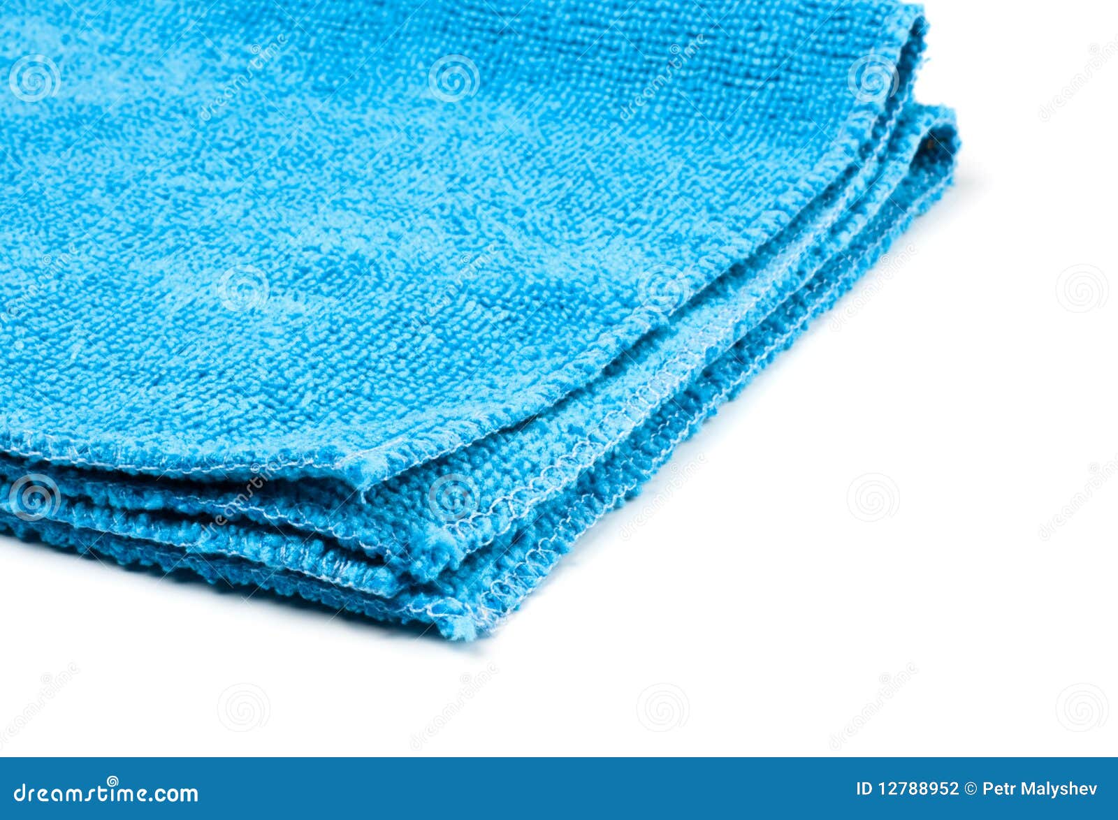 Blue Microfiber Duster Closeup Stock Photography - Image: 12788952