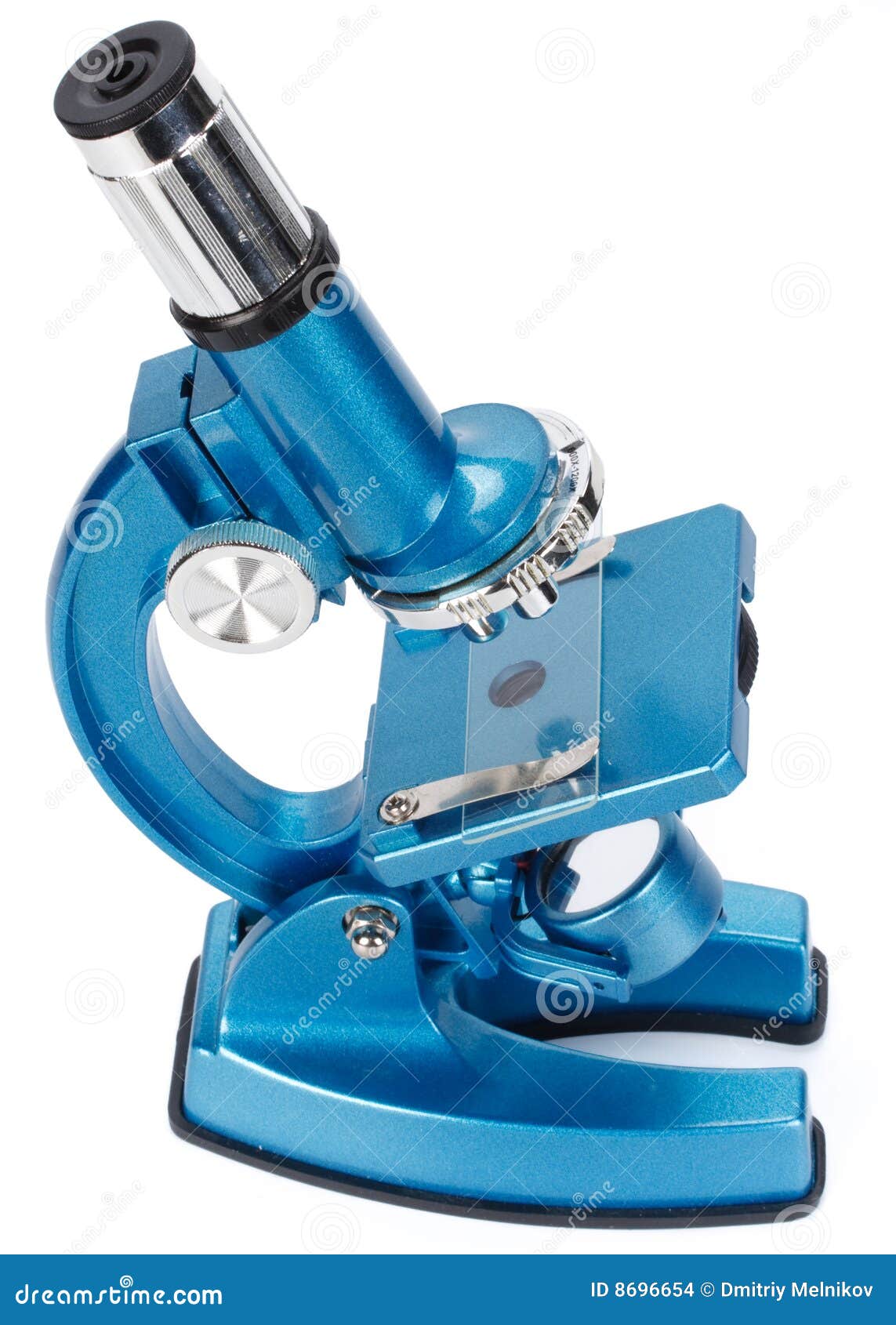 Blue Microscope Royalty-Free Stock Photo | CartoonDealer.com #224411493