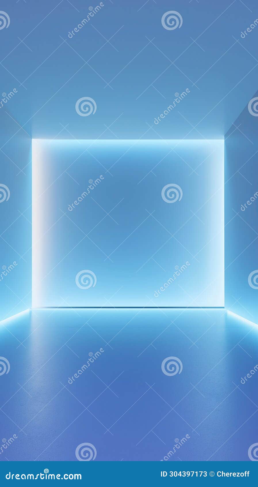 Blue Minimalist Background for Presentation Stock Illustration ...