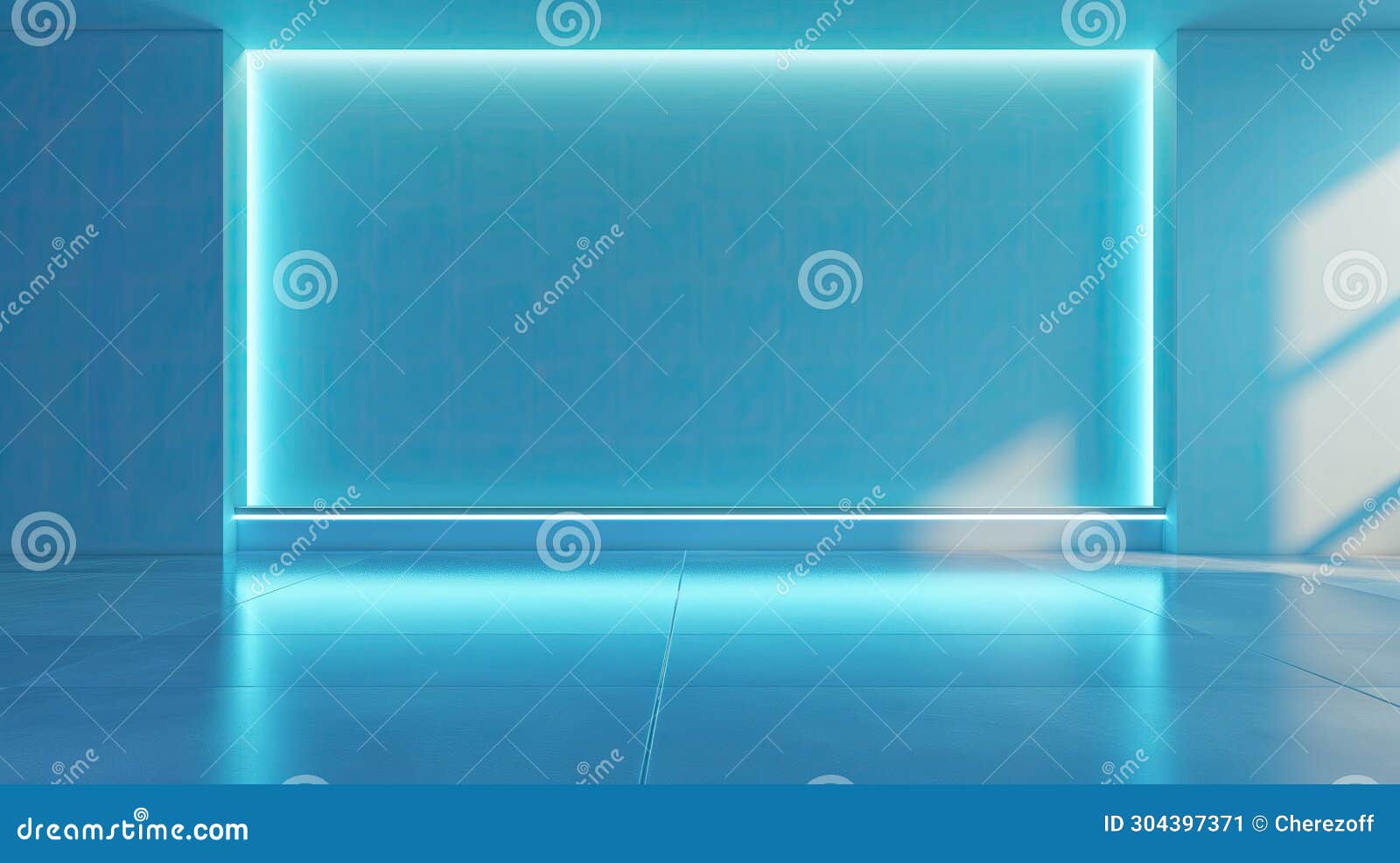 Blue Minimalist Background for Presentation Stock Illustration ...