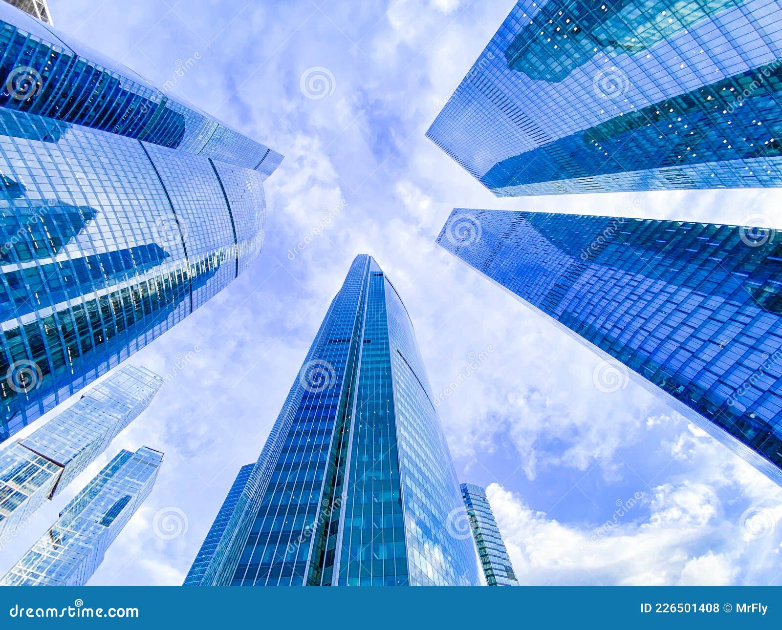 Windows of Skyscraper Building, Business Concept Stock Photo - Image of ...