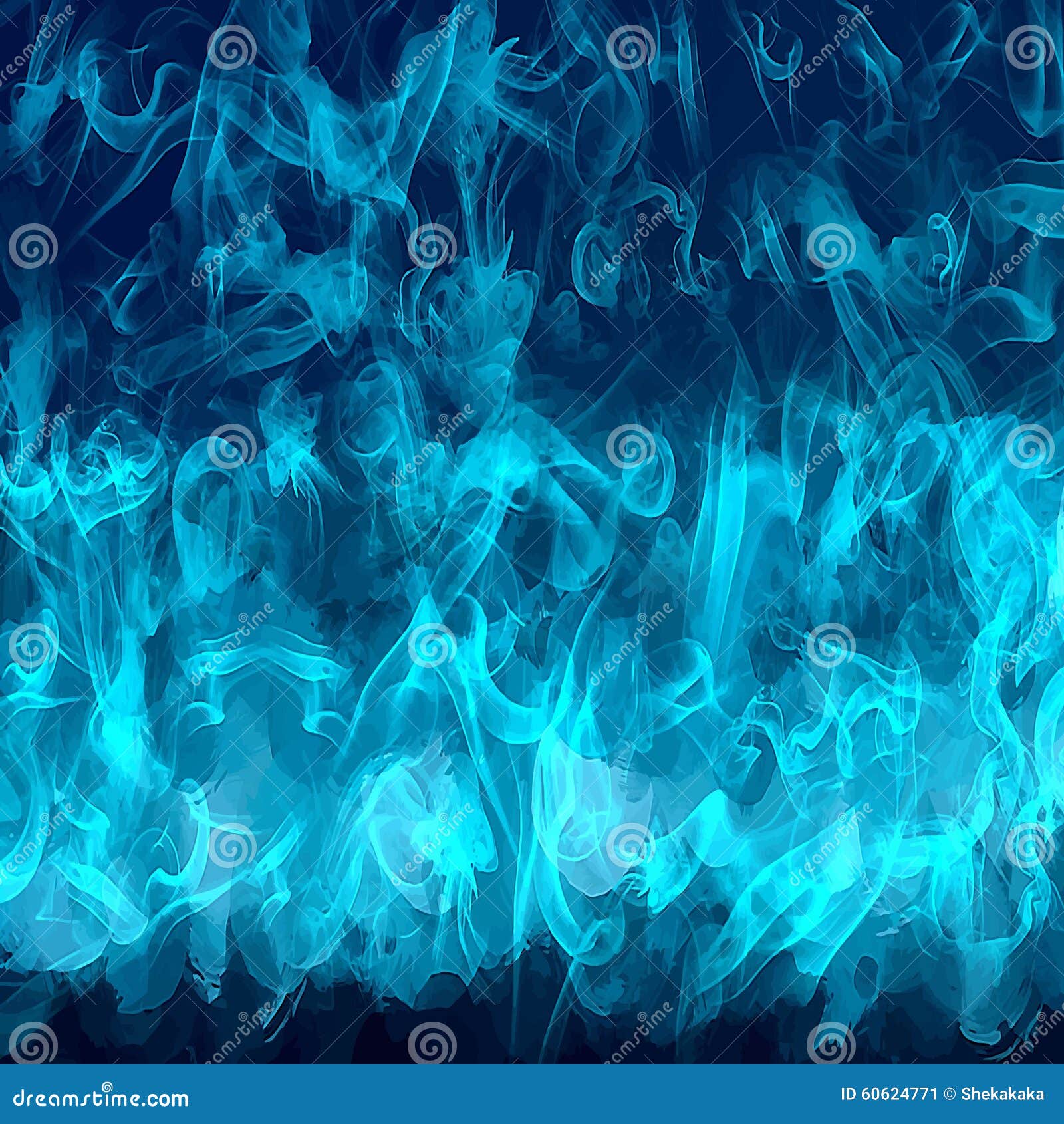 Blue mist. stock illustration. Illustration of cyan, paper - 60624771