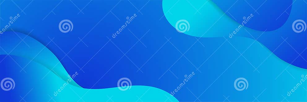 Blue Modern Banner Background. Vector Abstract Graphic Design Banner ...