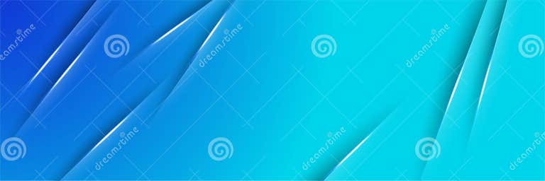 Blue Modern Banner Background. Vector Abstract Graphic Design Banner ...