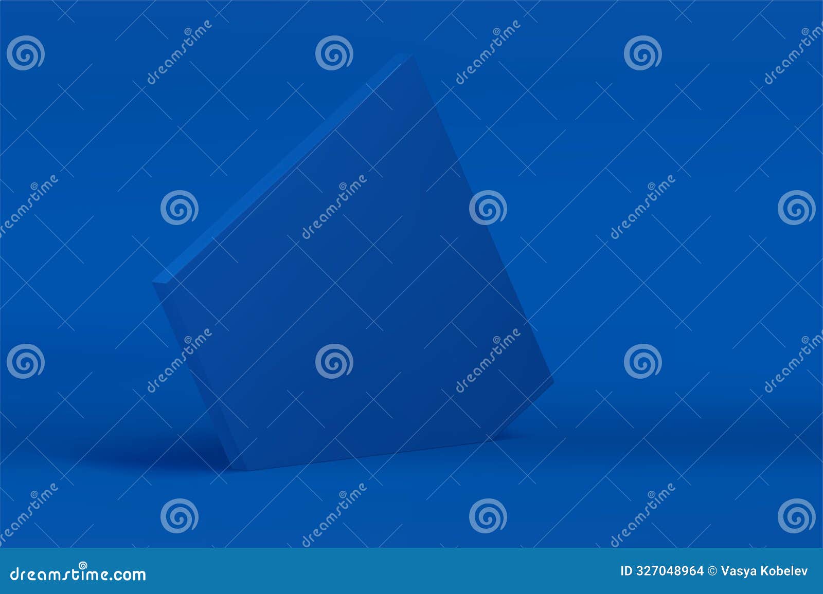 Blue Modern 3d Wall Pentagonal Background for Commercial Product ...