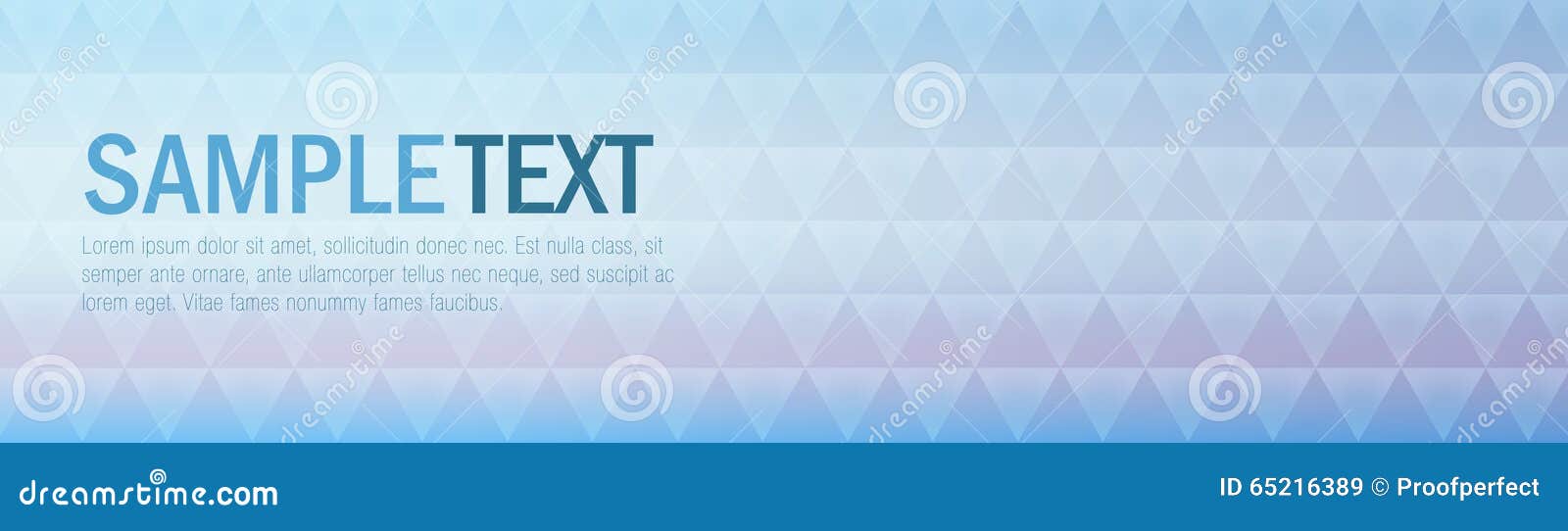 Blue Modern Geometric Header Stock Image - Image of nice, layout: 65216389