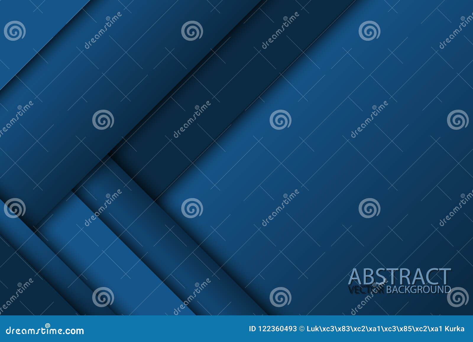 Blue Modern Material Design, Vector Abstract Background Stock Vector ...