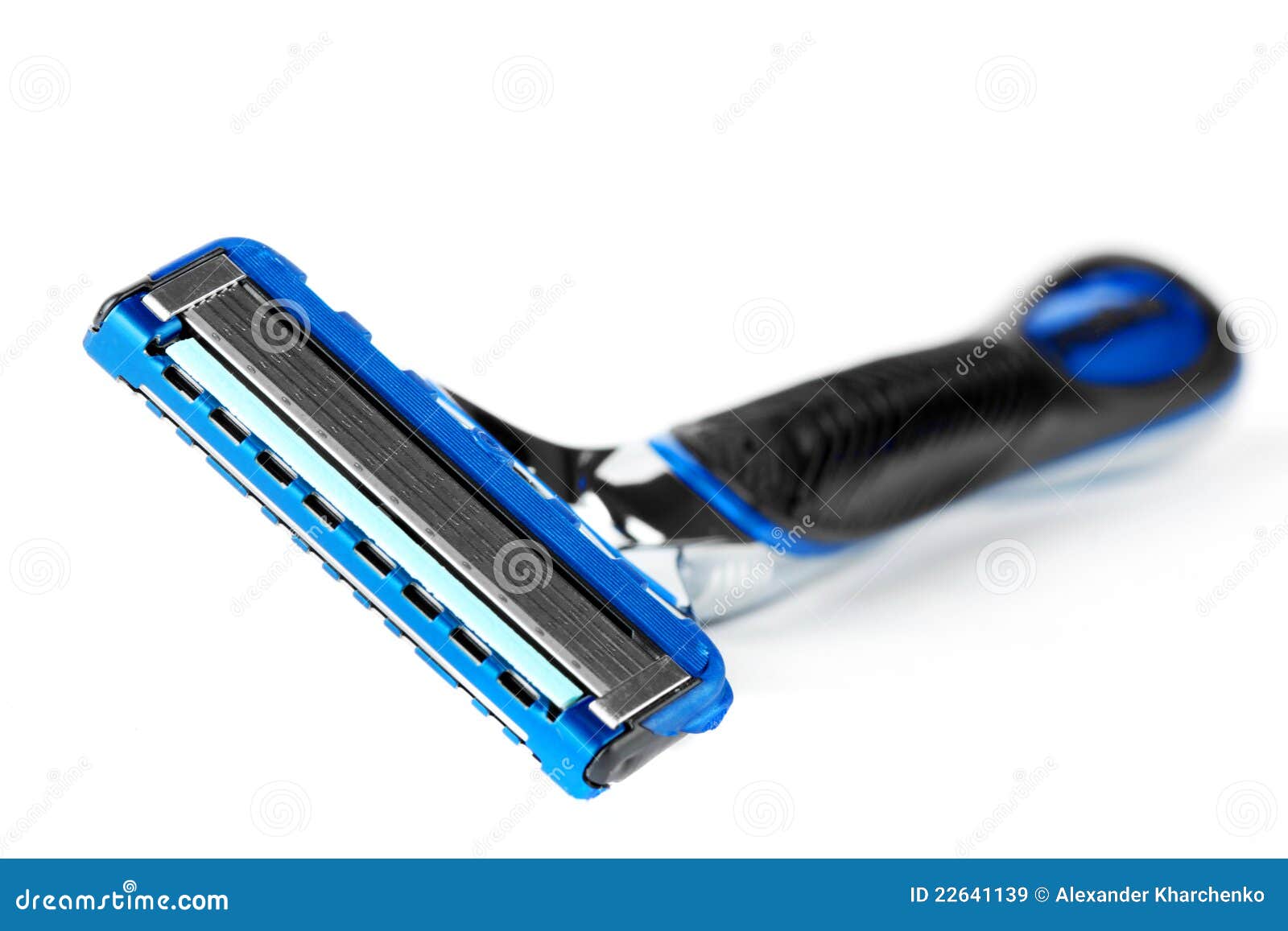 Blue Modern Razor stock image. Image of disposable, blue - 22641139