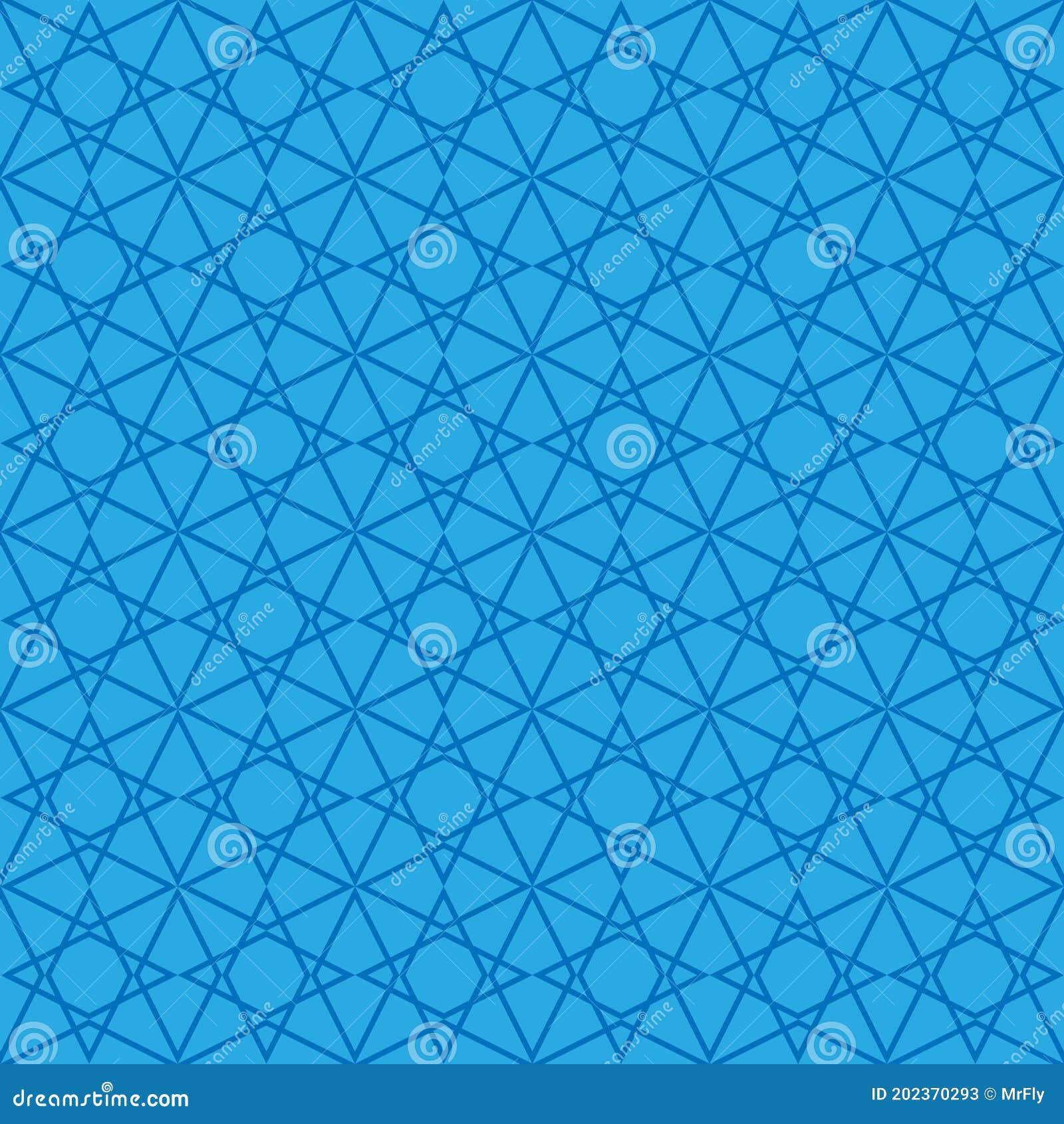 Blue Modern Rhomb Pattern, Vector Illustration Stock Vector ...