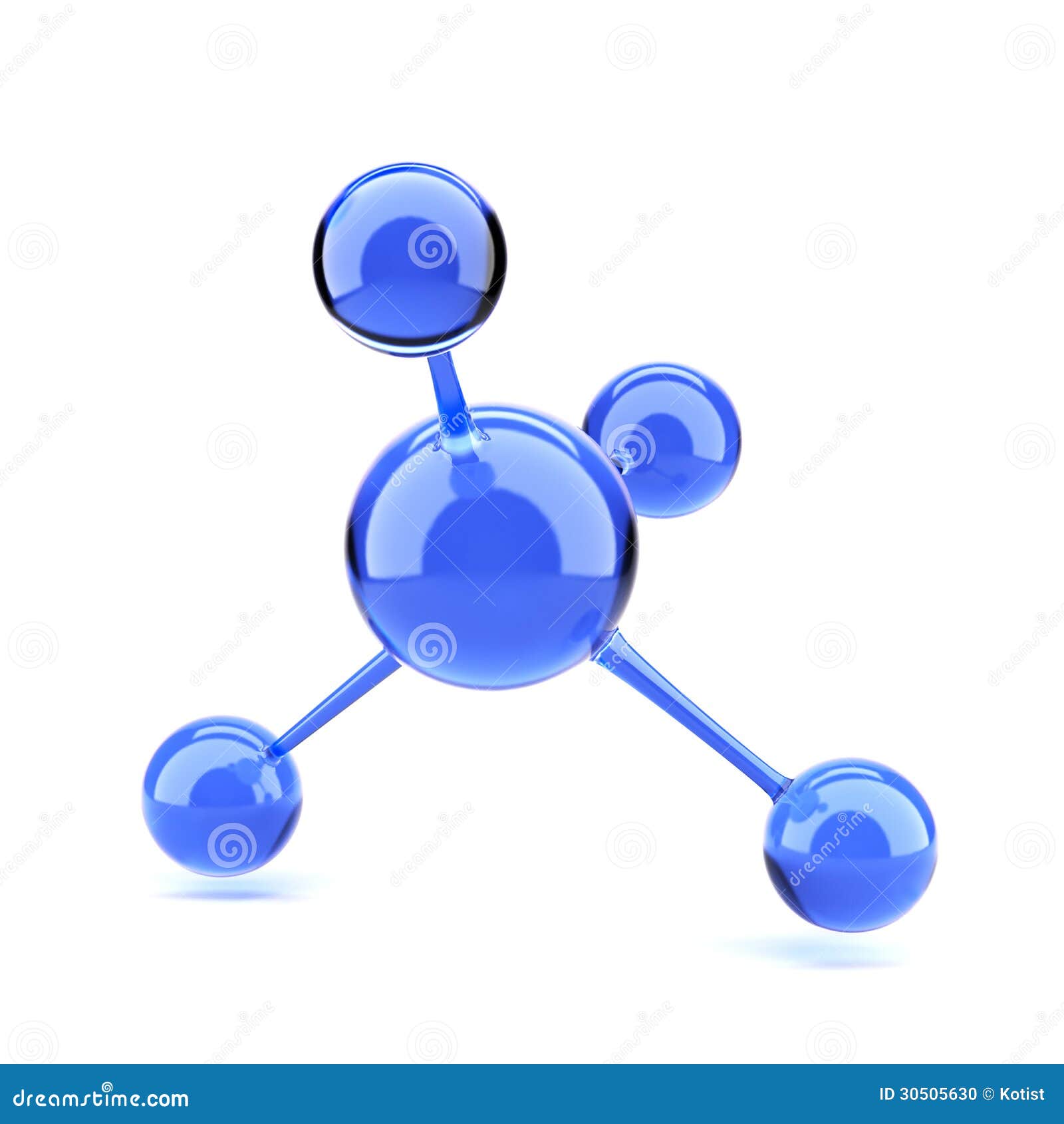 Blue molecule stock illustration. Illustration of biology - 30505630