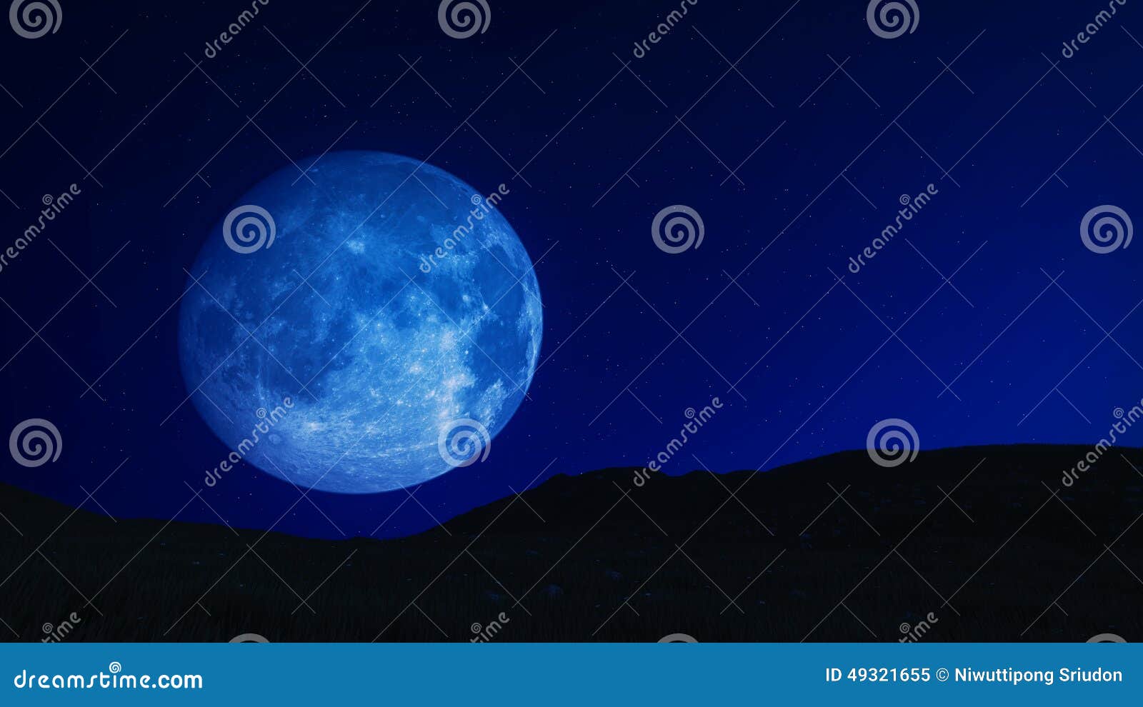 Blue Moon 01 stock image. Image of night, light, time - 49321655