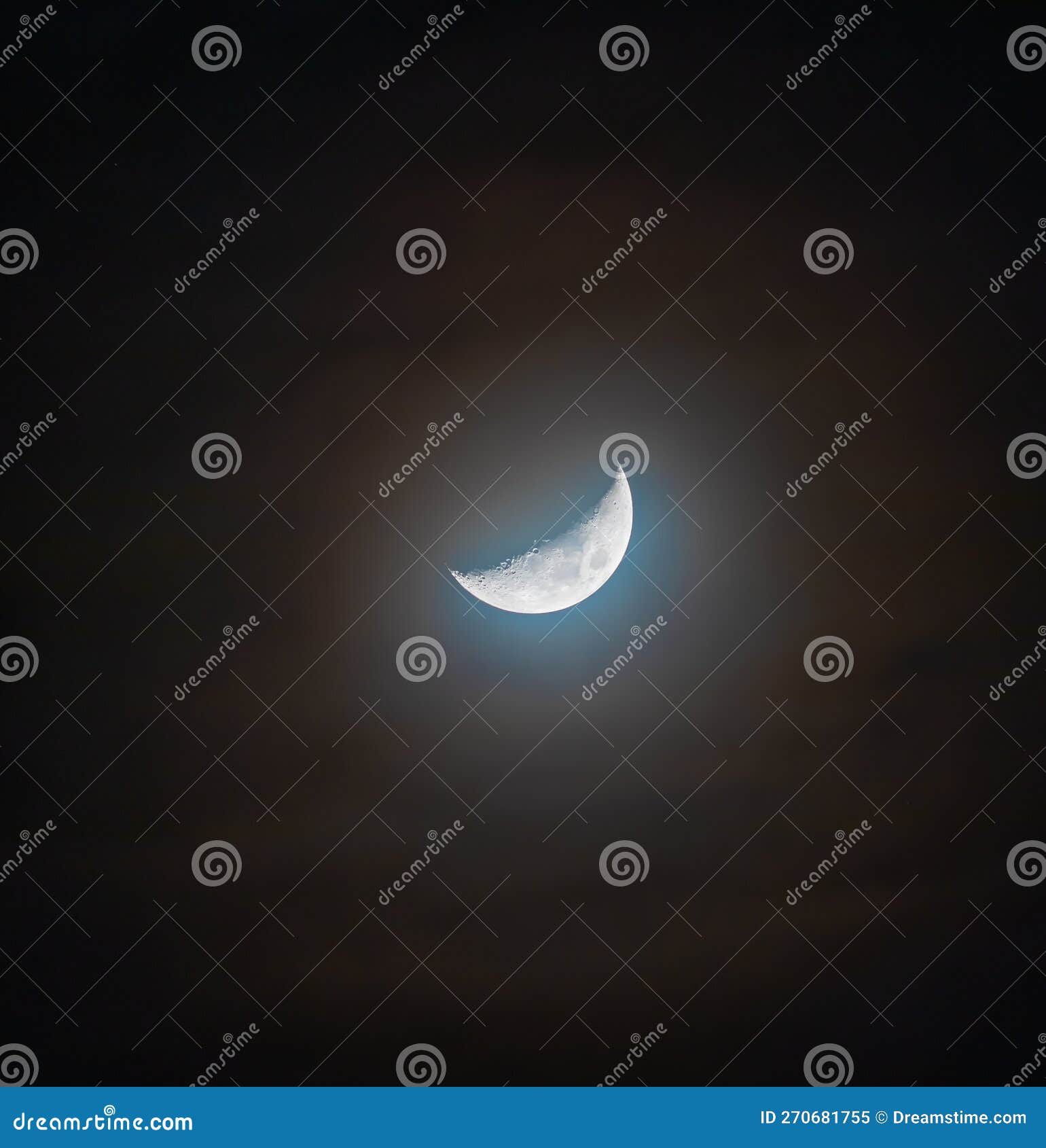 Blue Moon - Colored by the Refraction and Dispersion of Light in the ...