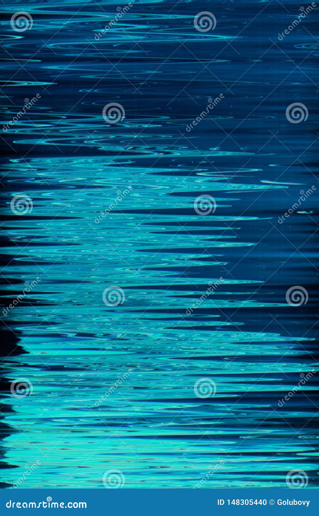 Blue Moon Light Reflection Abstract Art Background Stock Photo - Image ...
