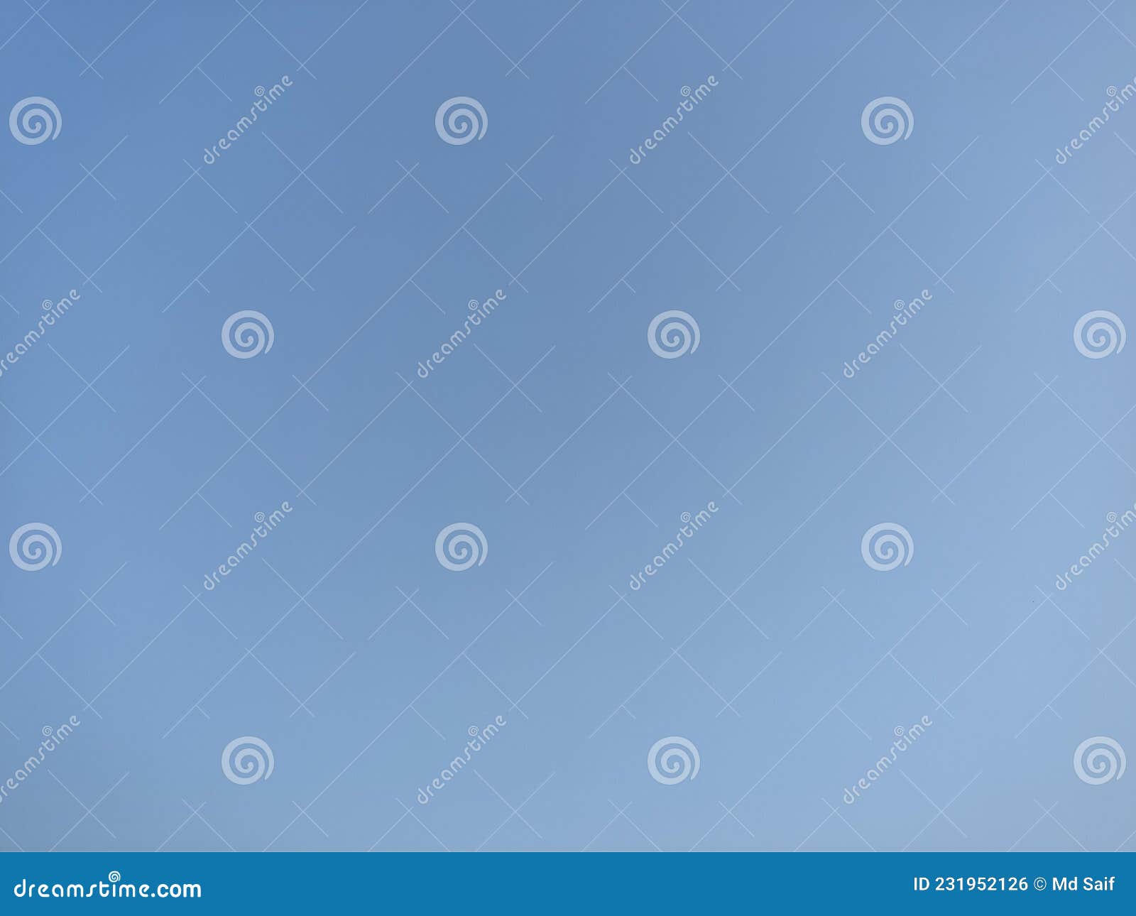Blue Morning Sky. Normal Sky View Stock Photo - Image of normal, view ...