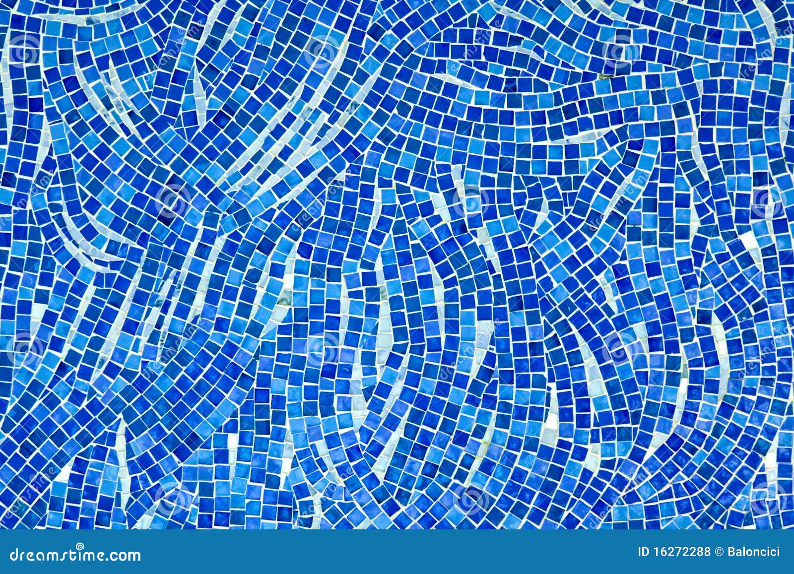Blue mosaic stock photo. Image of pattern, tile, architecture - 16272288