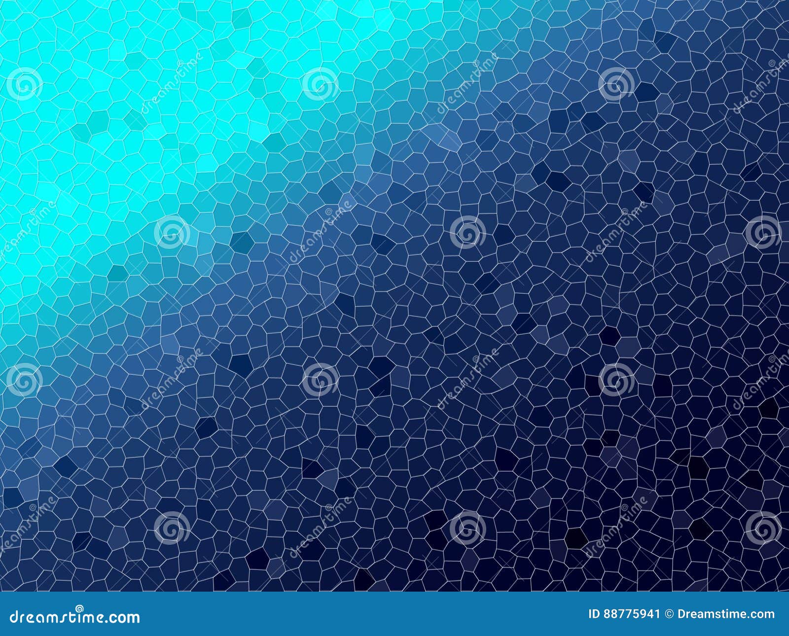 Blue mosaic background stock illustration. Illustration of bright ...