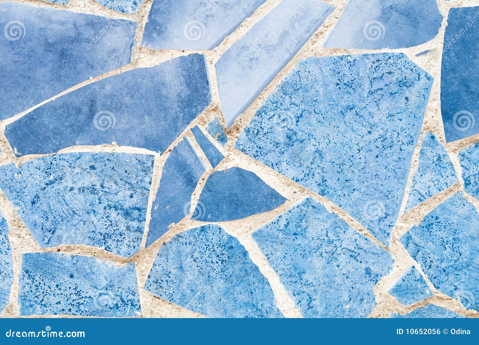 Blue mosaic texture stock photo. Image of design, texture - 10652056