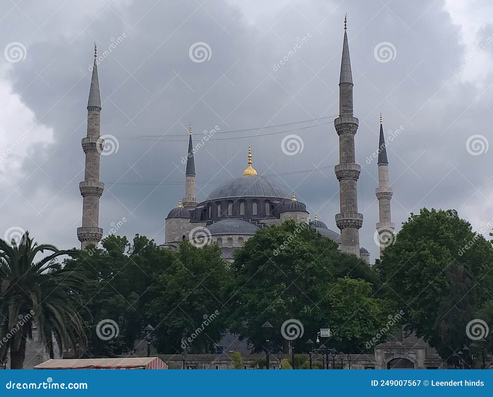 Blue Mosk in Istanbul stock image. Image of blue, mosk - 249007567