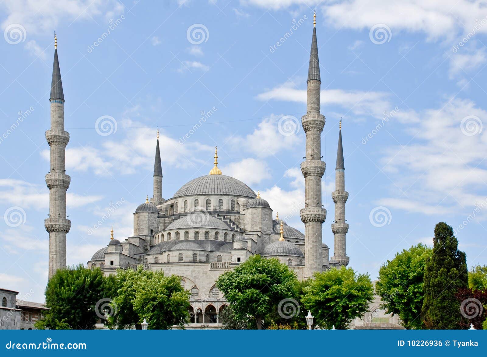 Blue Mosque stock photo. Image of place, dome, scenics - 10226936