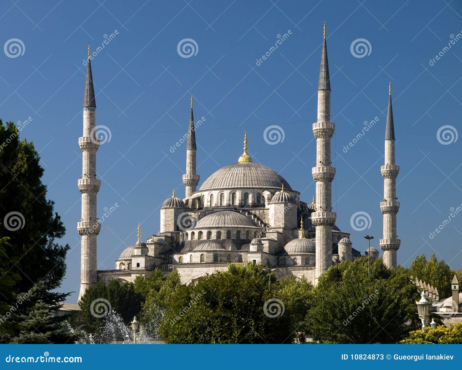 Blue Mosque Stock Photos - Image: 10824873