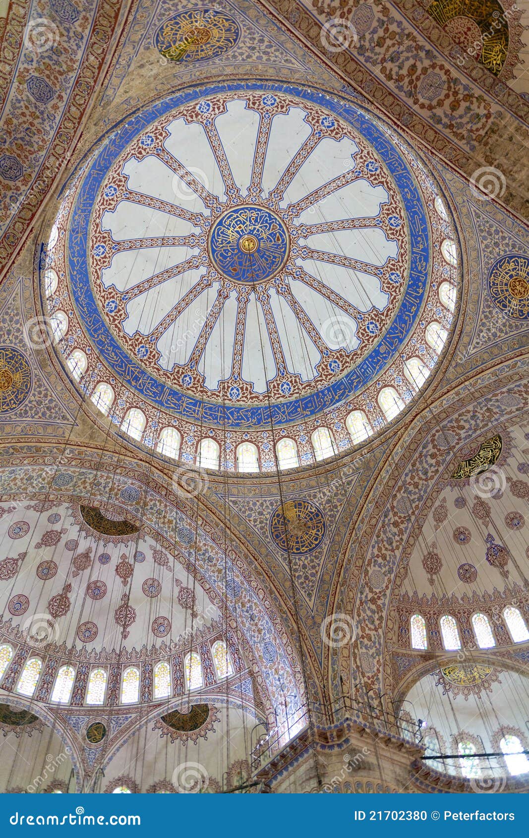 Blue Mosque stock photo. Image of pattern, famous, arabic - 21702380