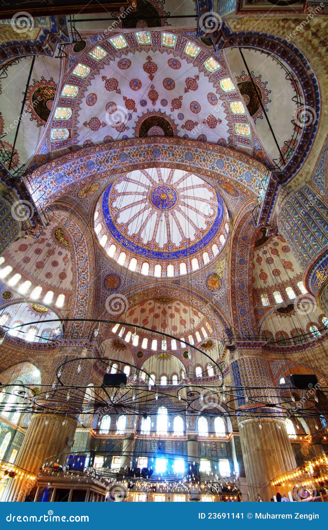 Blue mosque stock image. Image of asia, ottoman, islam - 23691141
