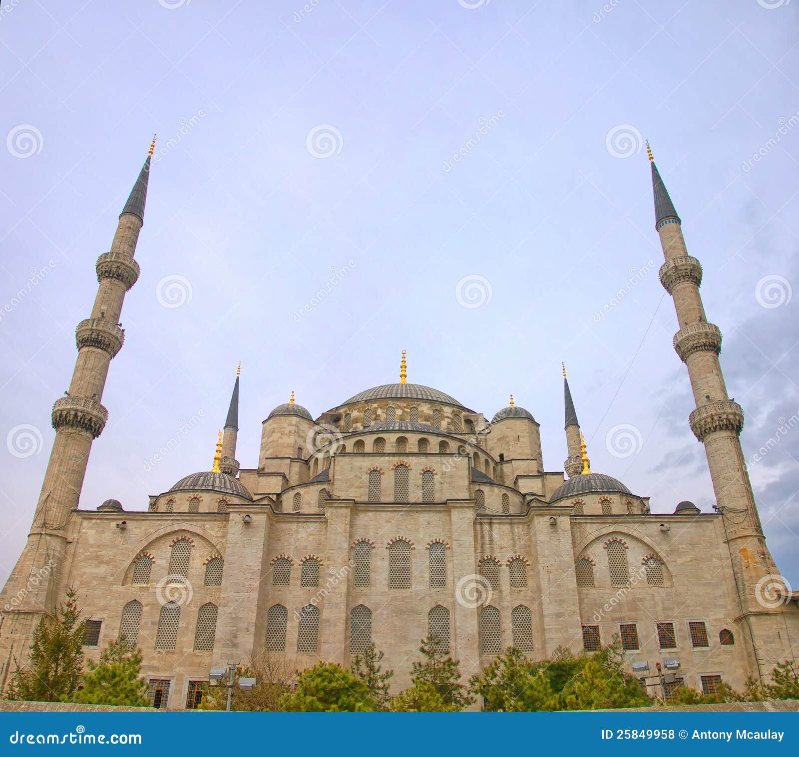 Blue Mosque stock photo. Image of heritage, historical - 25849958
