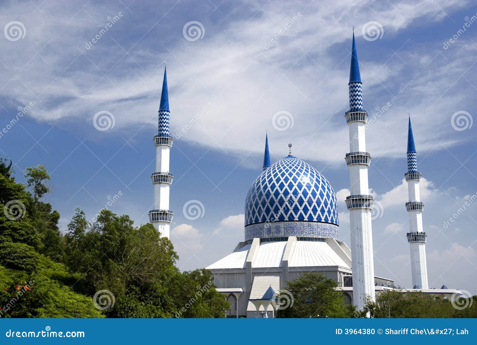 Blue Mosque stock photo. Image of minaret, religious, alam - 3964380