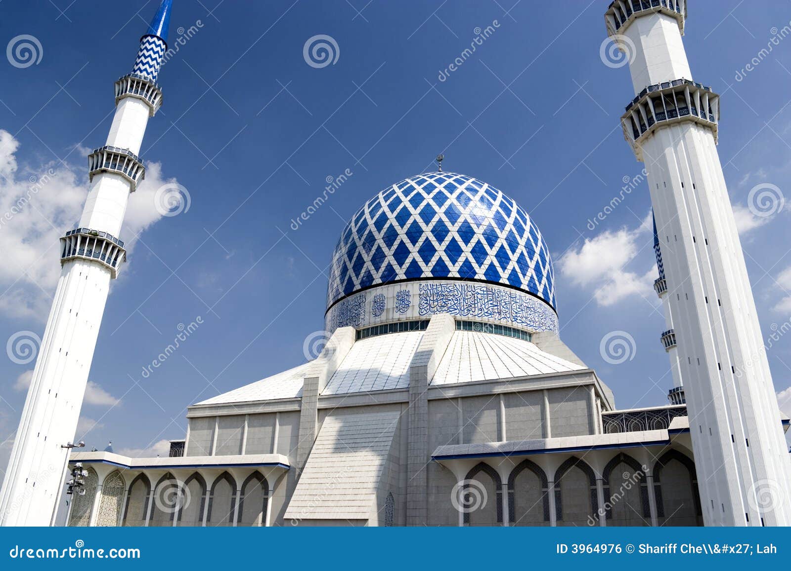 Blue Mosque stock photo. Image of salahuddin, place, islam - 3964976