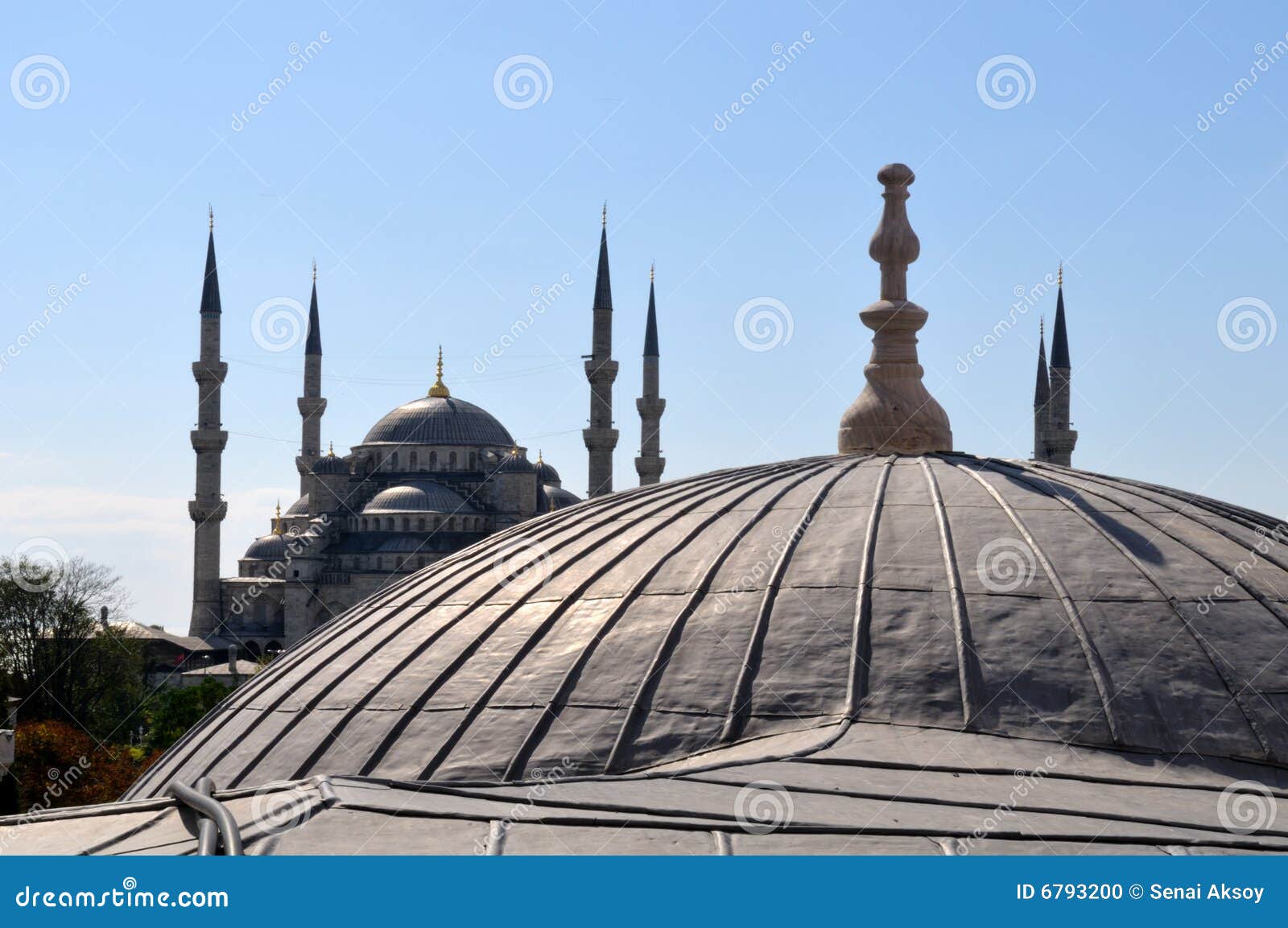 The Blue Mosque stock photo. Image of exterior, europe - 6793200