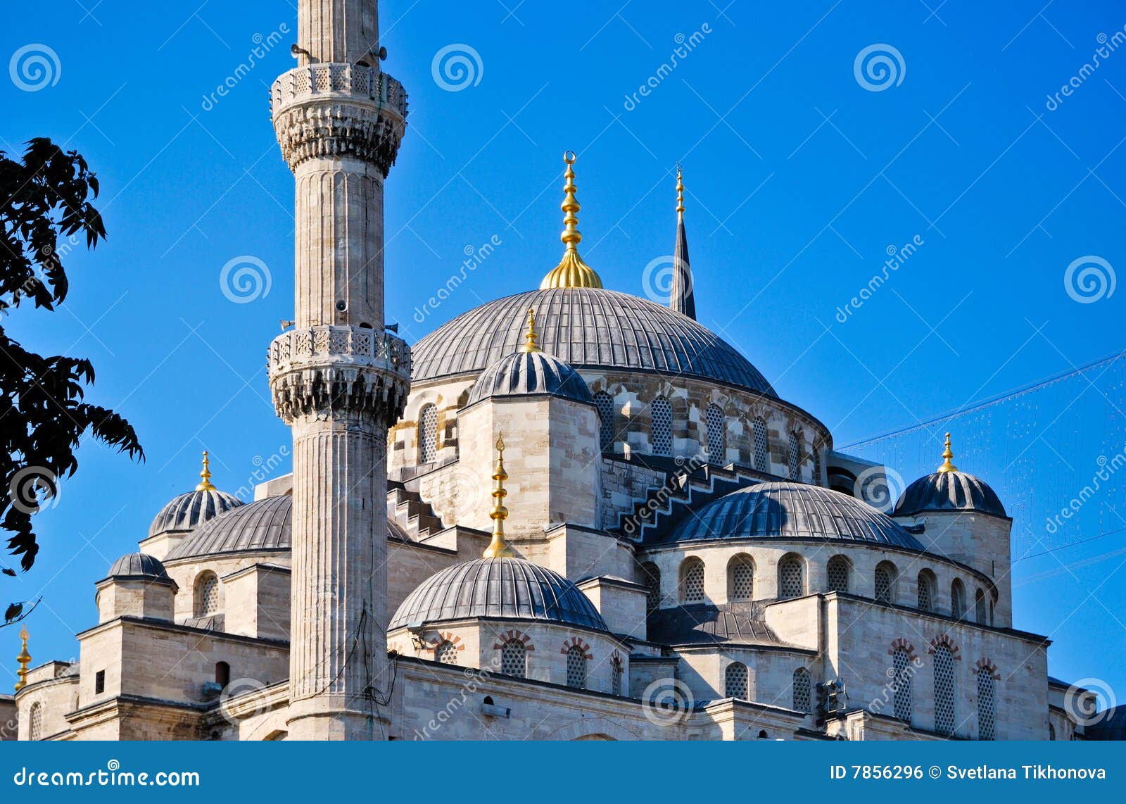 Blue Mosque stock photo. Image of building, constantinople - 7856296