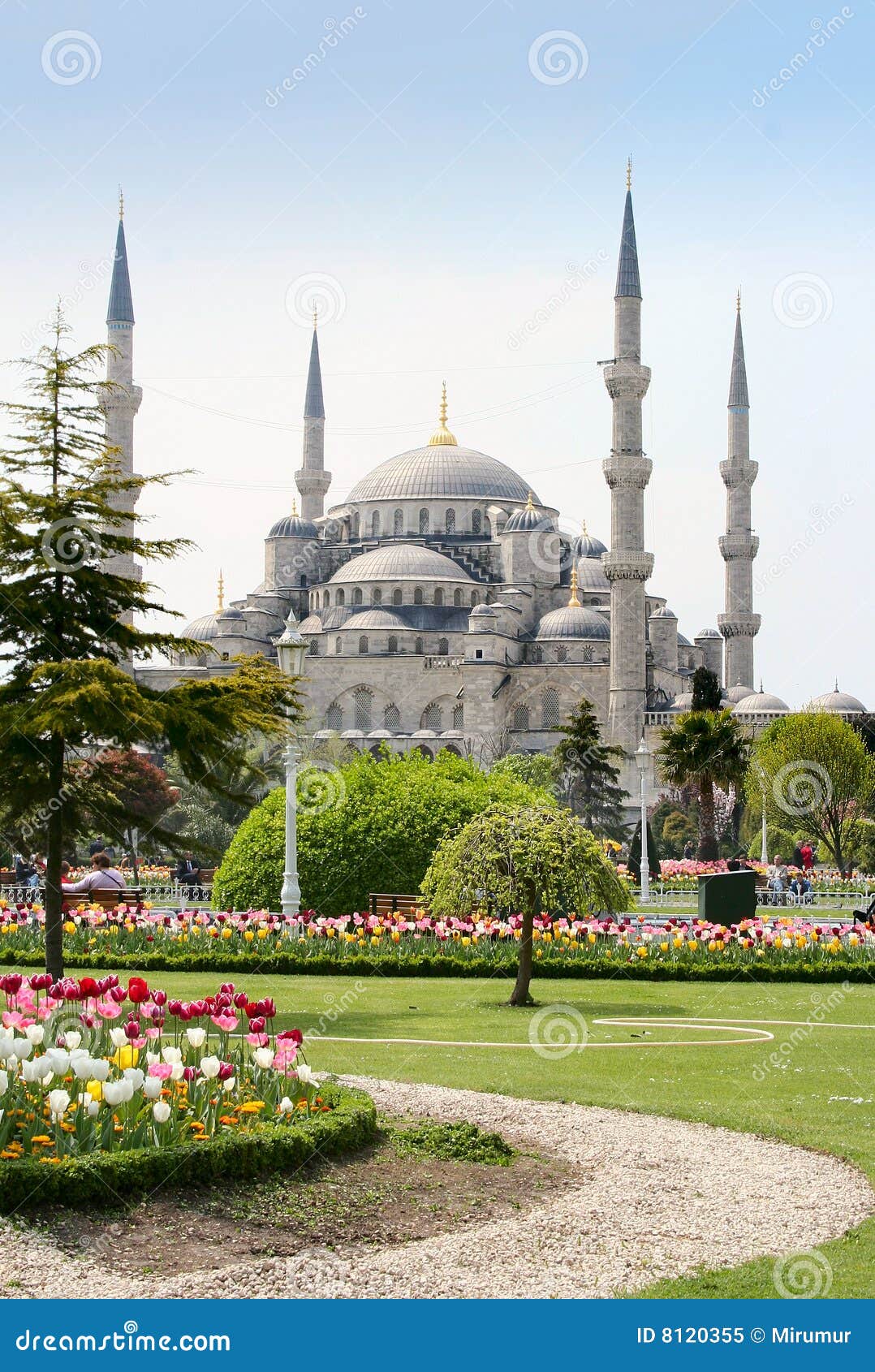 The Blue Mosque stock image. Image of blue, asian, holy - 8120355