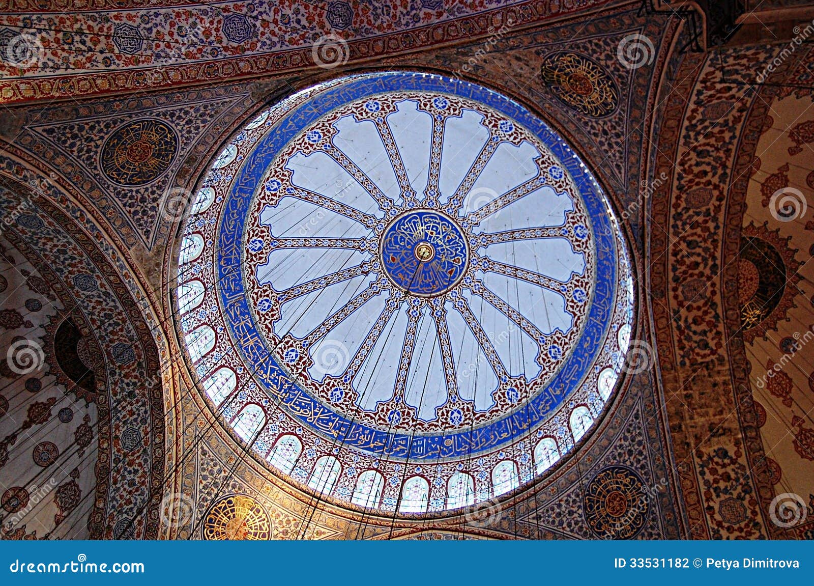 Blue Mosque stock photo. Image of hippodrome, miricle - 33531182